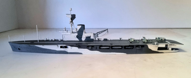 HMS Hermes 1:700 Scale by Aoshima - Ready for Inspection - Maritime ...