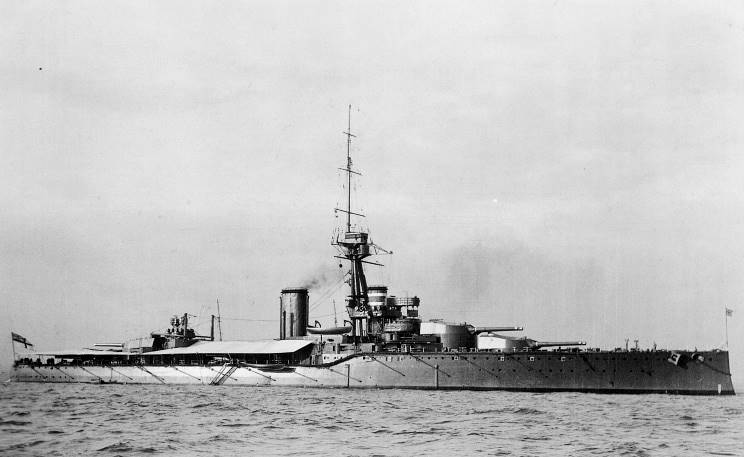 British Battleship HMS Monarch (1911) - Destination's Journey