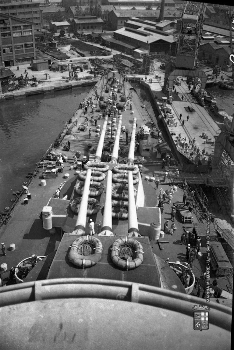 Italian Battleship Roma - Destination's Journey