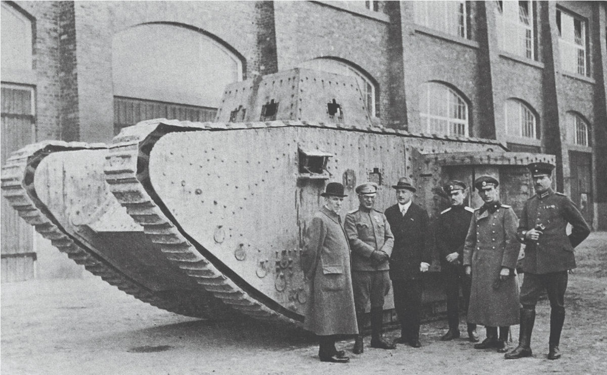 Stürmpanzerwagen A7V-U German Tank - Destination's Journey