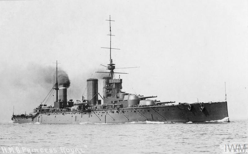HMS Princess Royal British Battlecruiser - Destination's Journey