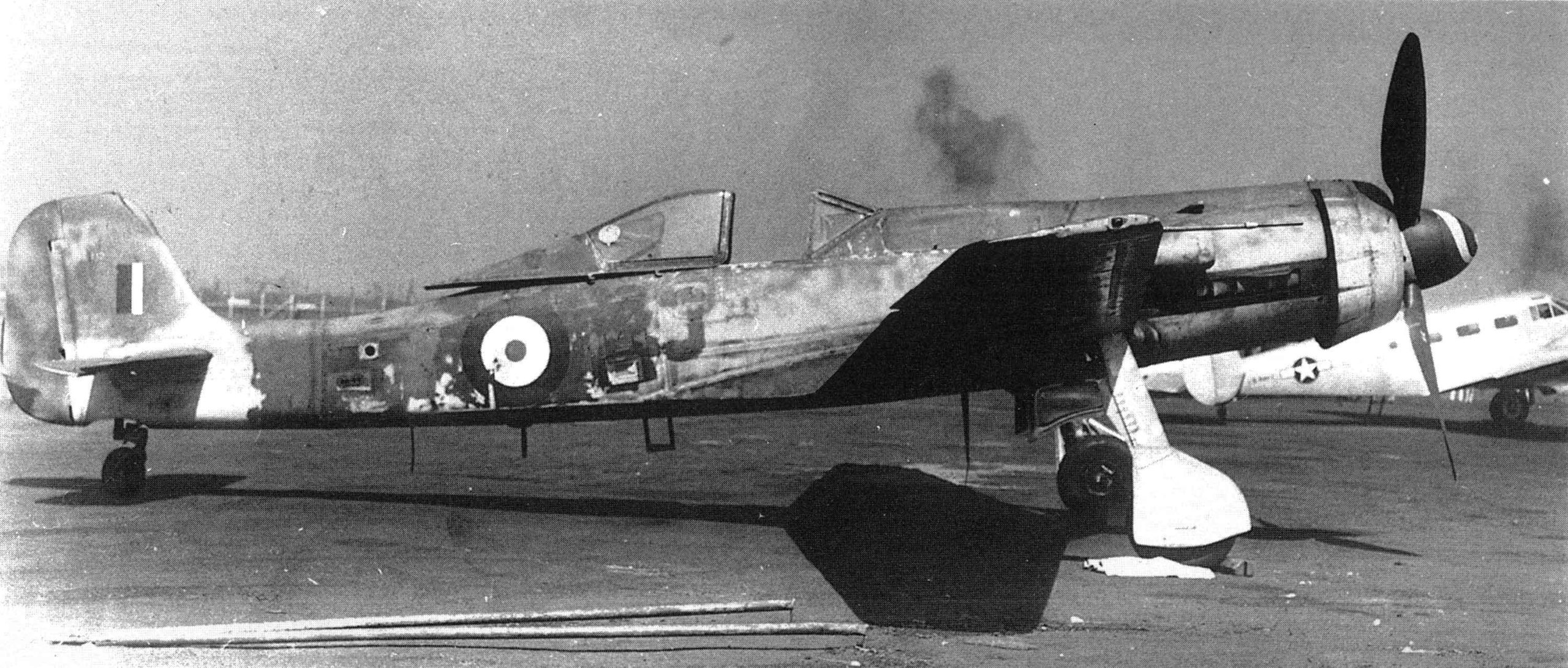 Focke Wulf Ta 152 In RAF Markings - Destination's Journey