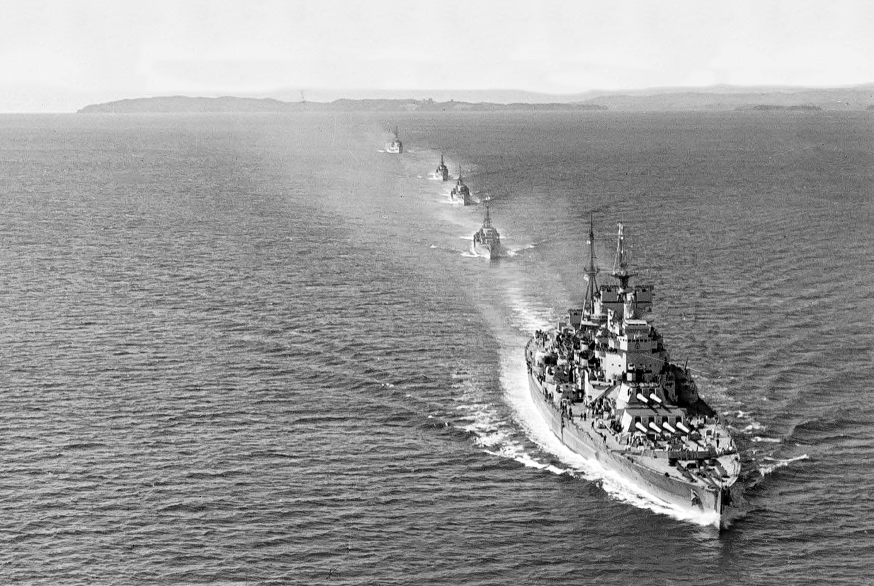 British Battleship HMS Howe - Destination's Journey