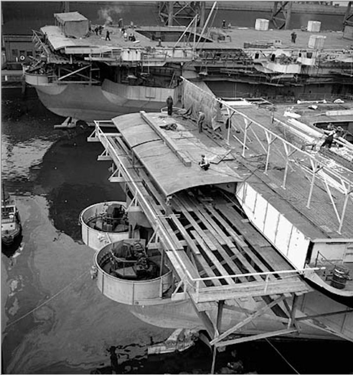 HMS Patroller Royal Navy Escort Carrier - Destination's Journey