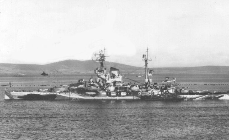 British Battleship HMS Resolution - Destination's Journey