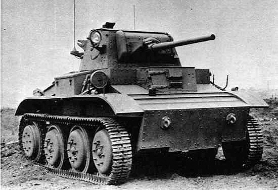 A17 Light Tank Mk VII Tetrarch - Destination's Journey