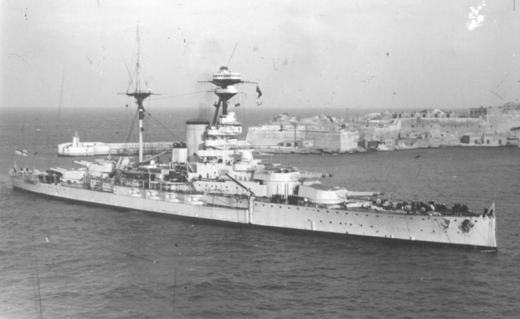 British Battleship HMS Royal Sovereign - Destination's Journey