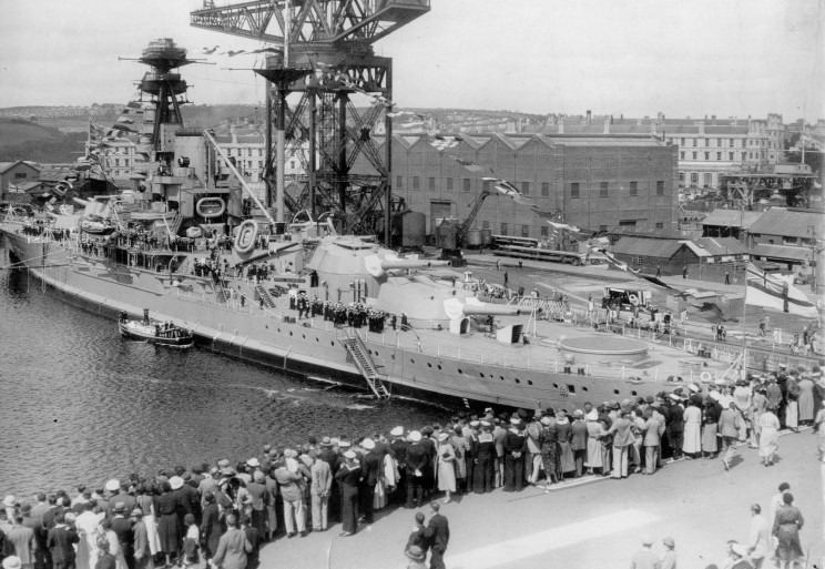 British Battleship HMS Royal Sovereign - Destination's Journey