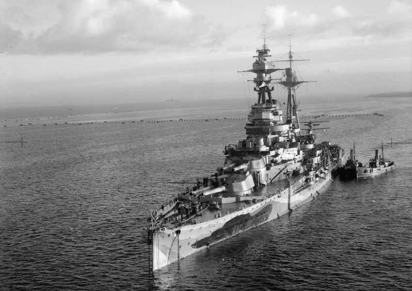 British Battleship HMS Resolution - Destination's Journey