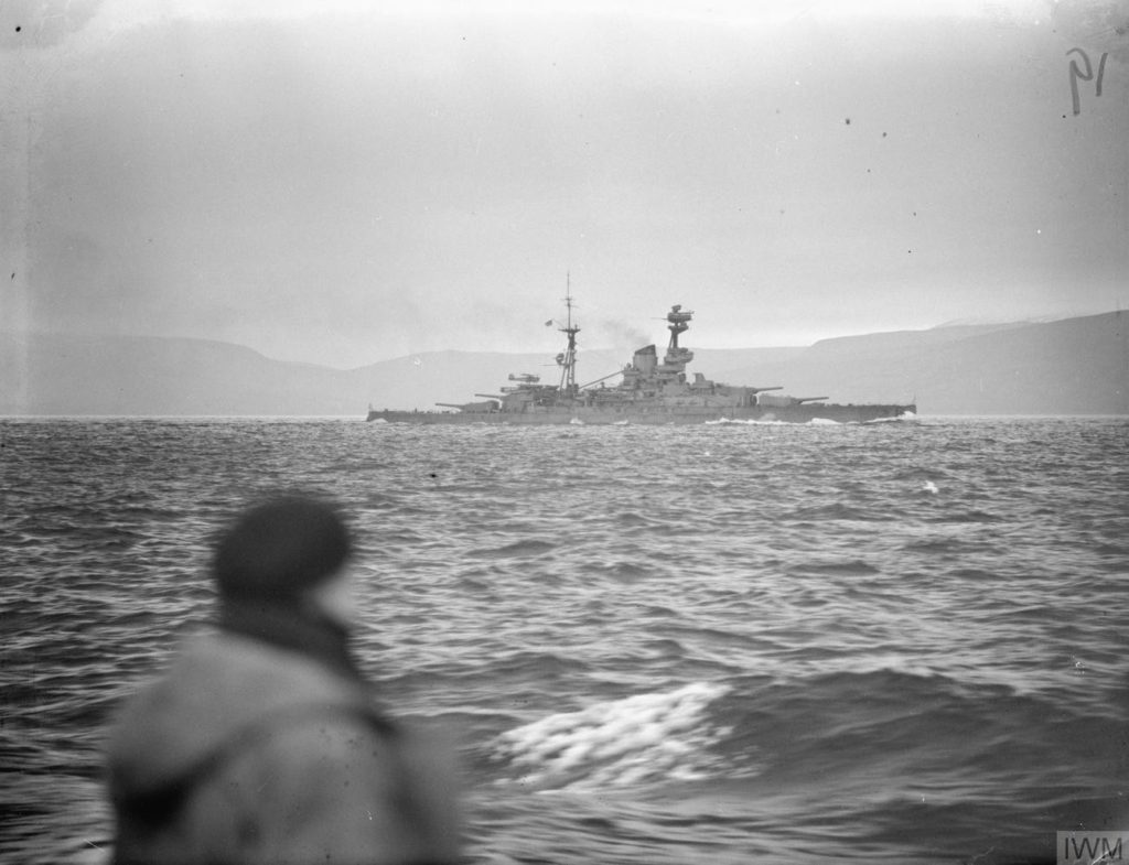 British Battleship HMS Resolution - Destination's Journey