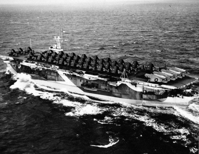 HMS Reaper British Aircraft Carrier - Destination's Journey