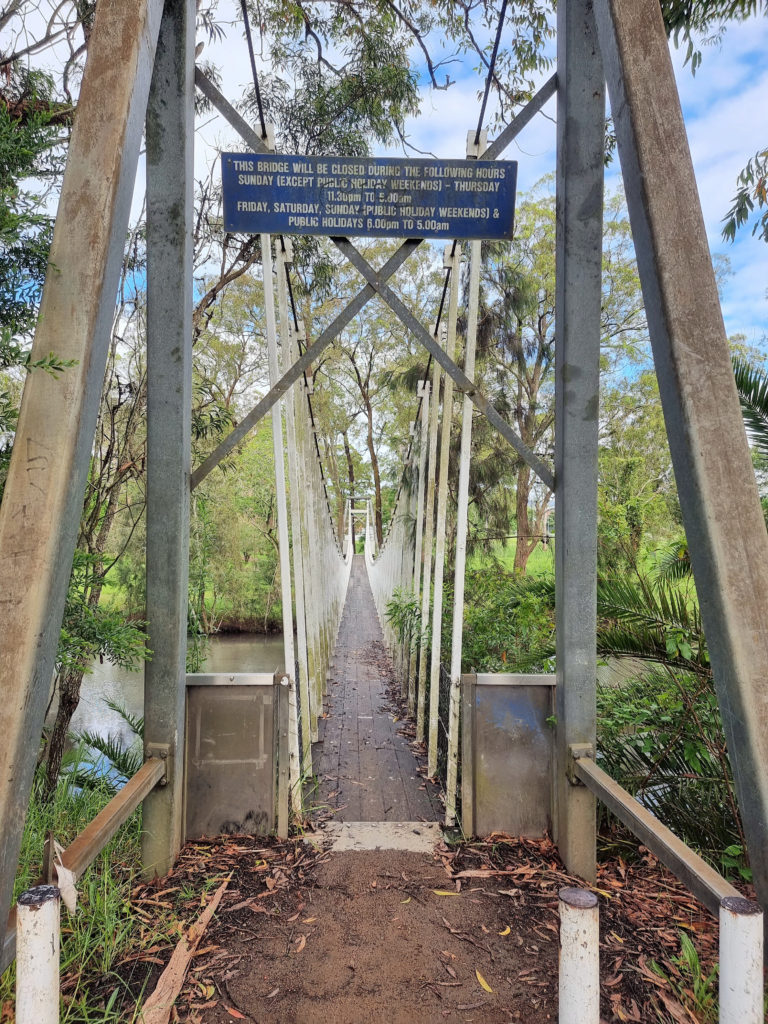 The Swinging Bridge Cooranbong - Destination's Journey
