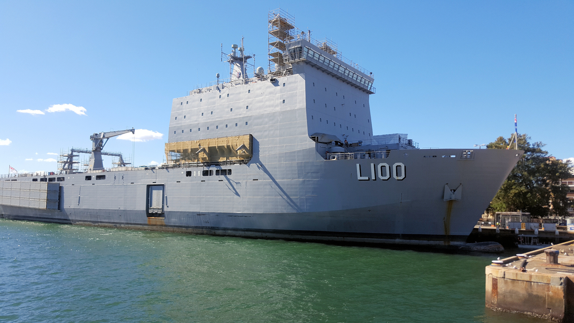 HMAS Choules L100 - Destination's Journey