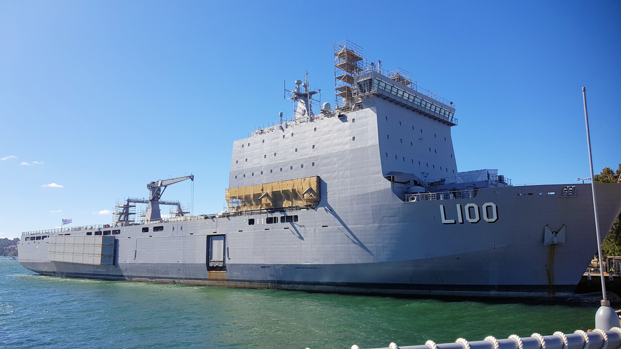 HMAS Choules L100 - Destination's Journey