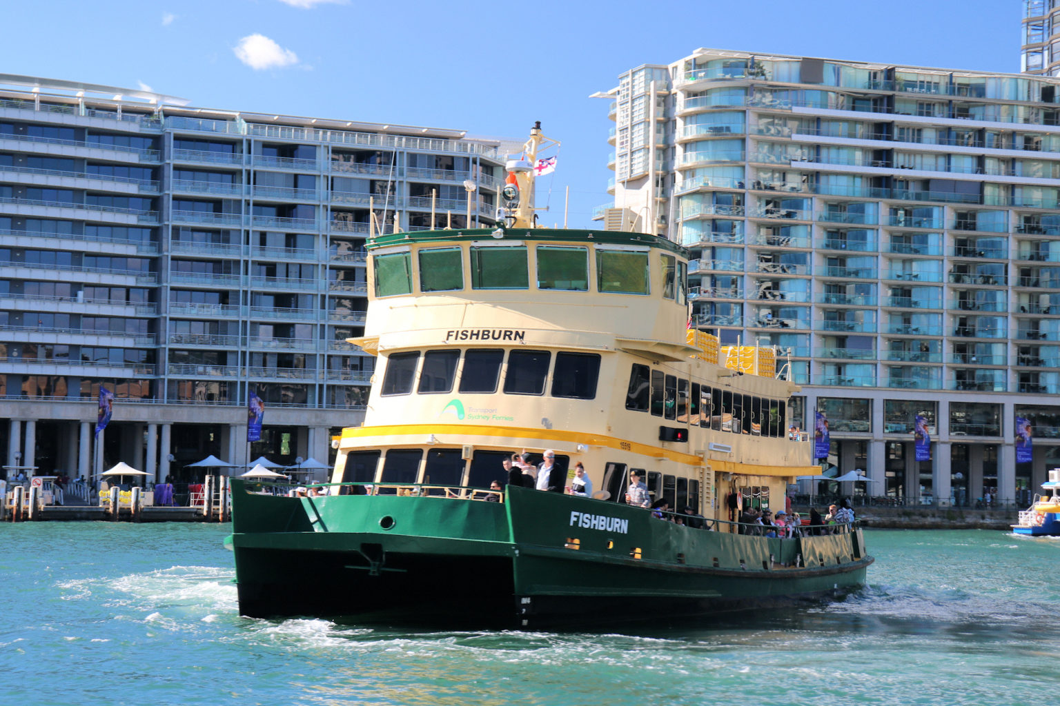 Sydney Ferry Fishburn - Destination's Journey