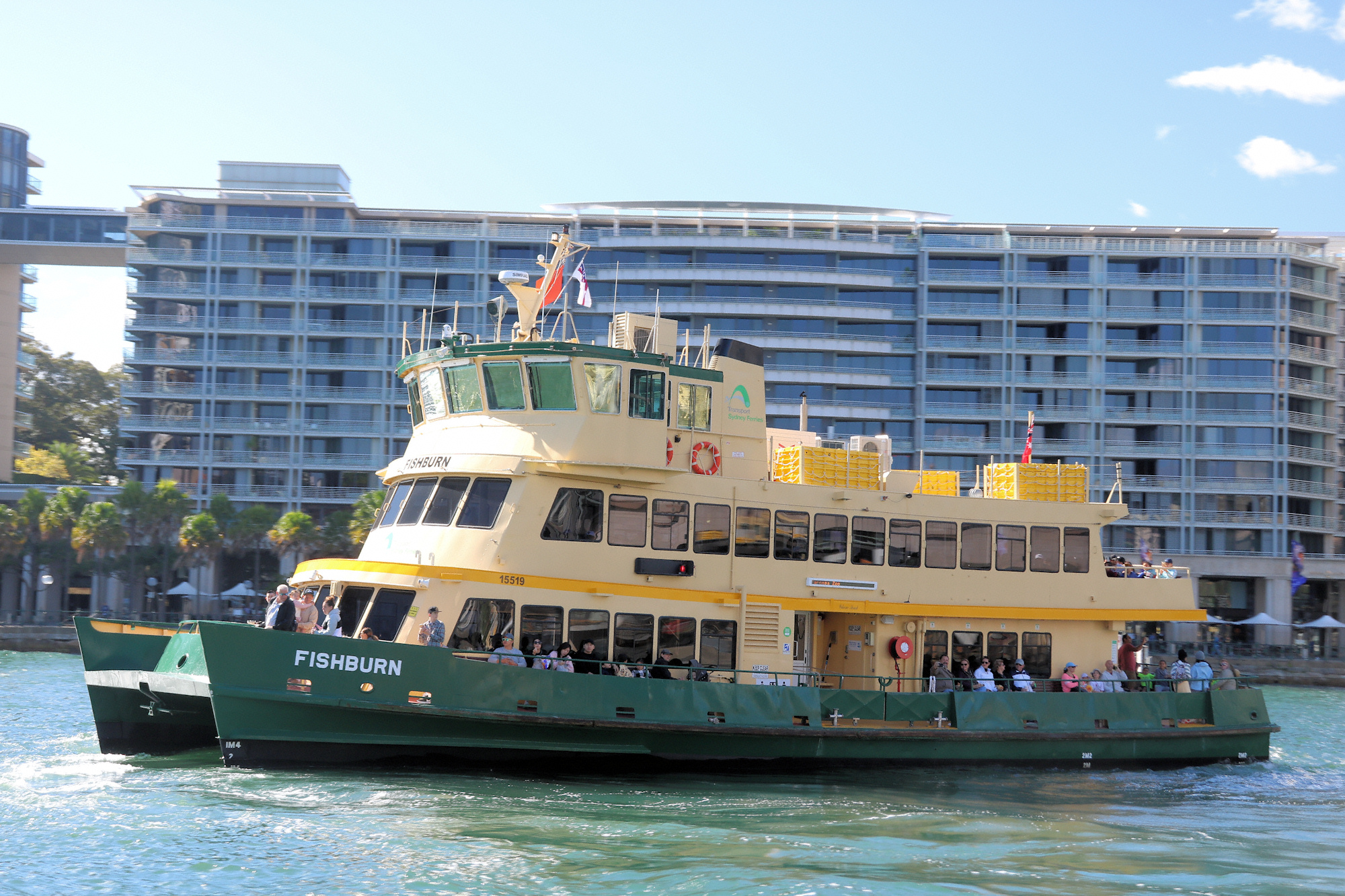 Sydney Ferry Fishburn - Destination's Journey