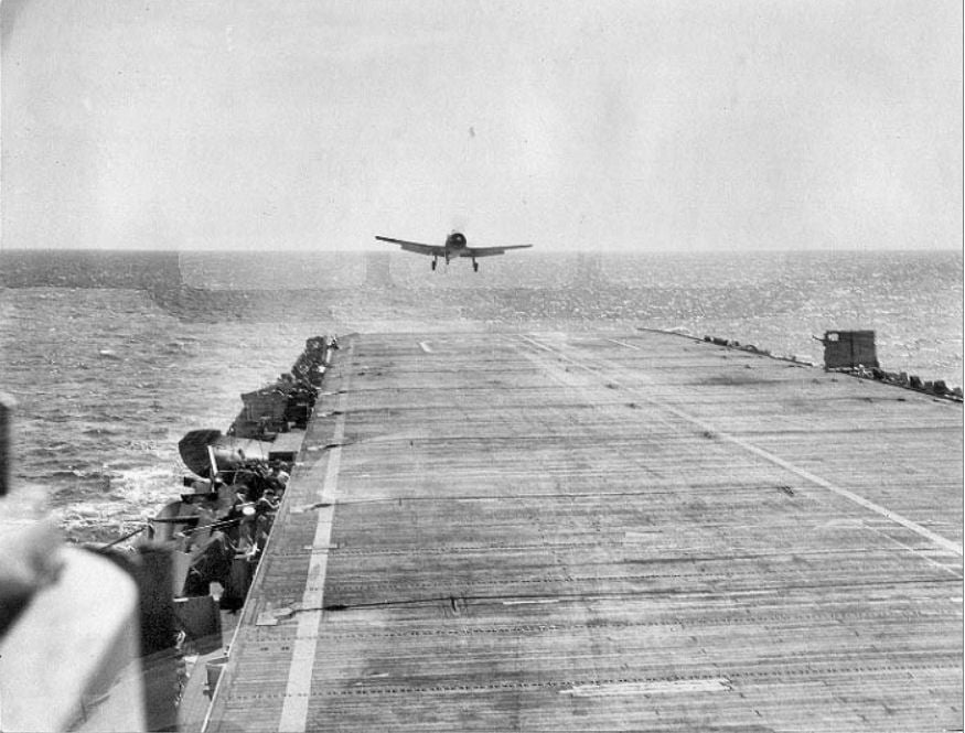 Grumman Hellcat Fighters of HMS Ravager - Destination's Journey