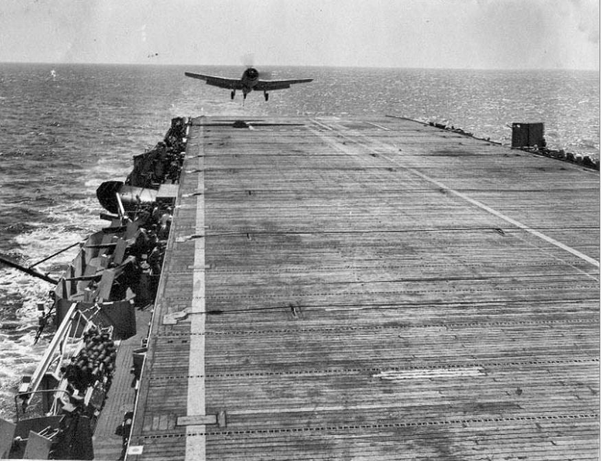 Grumman Hellcat Fighters of HMS Ravager - Destination's Journey