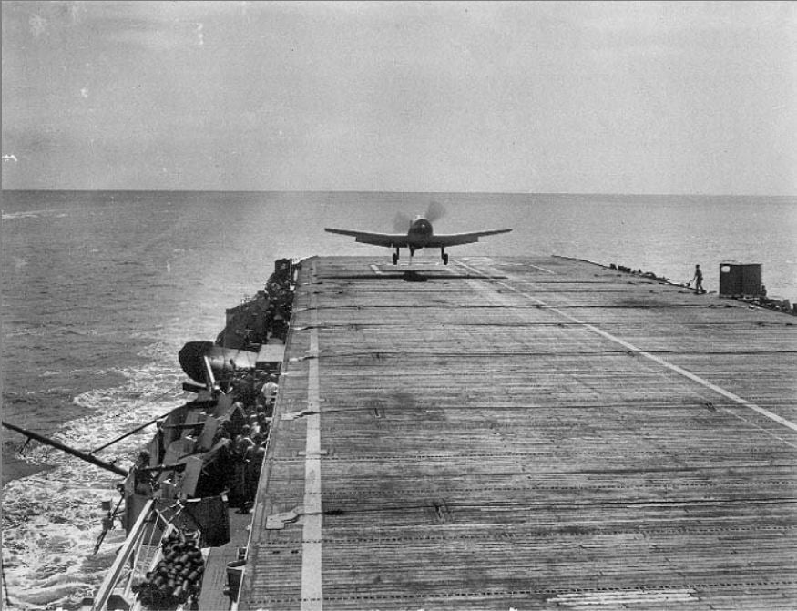 Grumman Hellcat Fighters of HMS Ravager - Destination's Journey