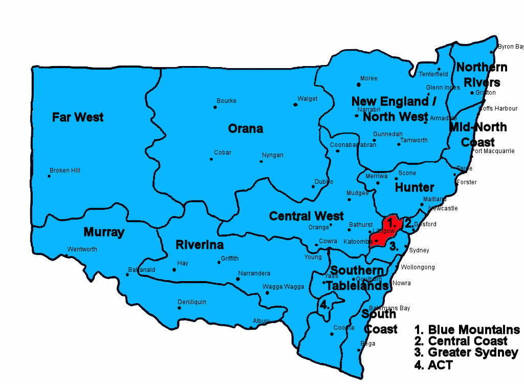 Blue Mountains - Destination's Journey