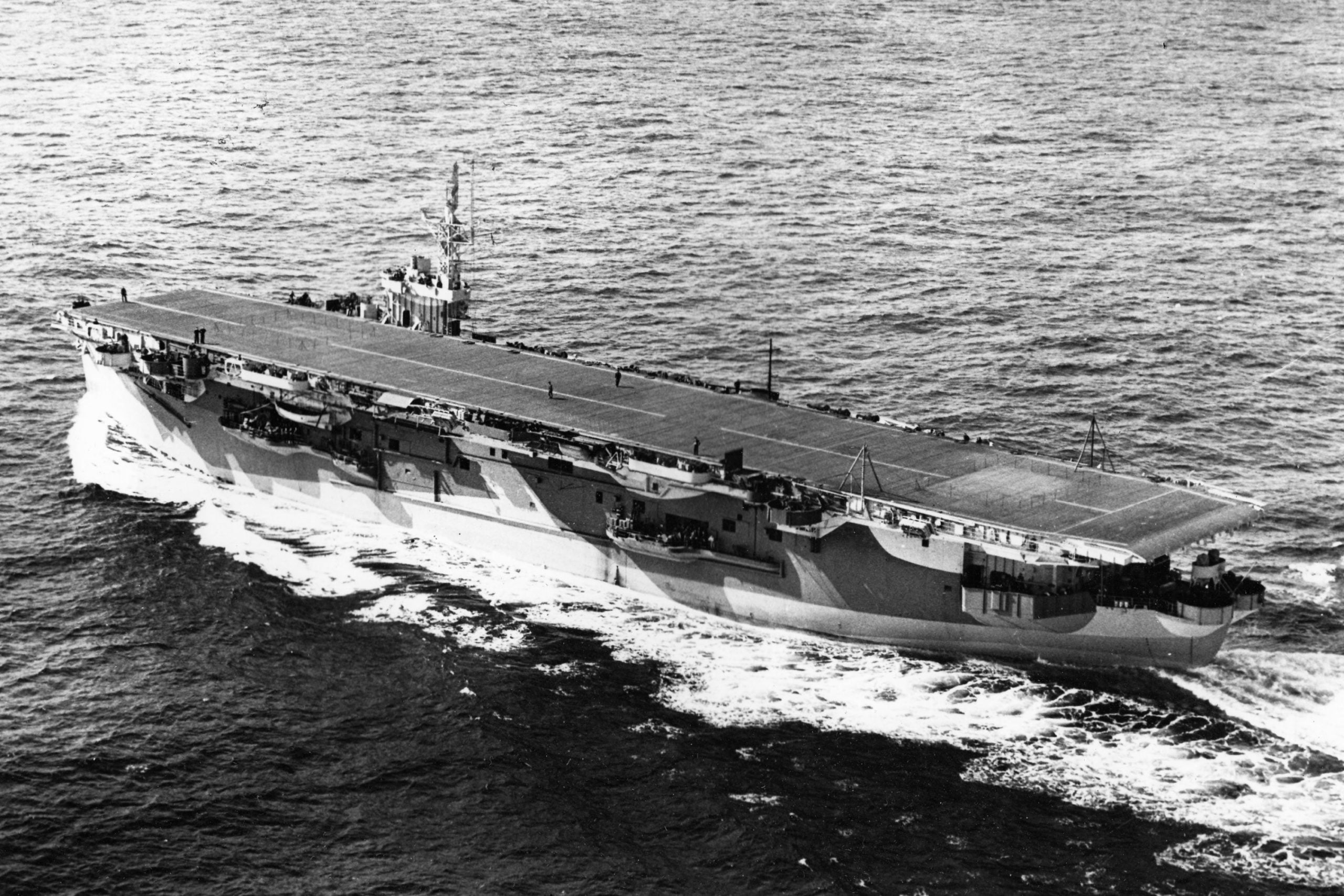 British Escort Carrier HMS Ruler - Destination's Journey