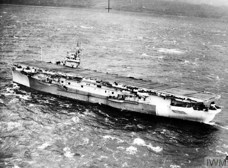 British Escort Carrier HMS Arbiter - Destination's Journey