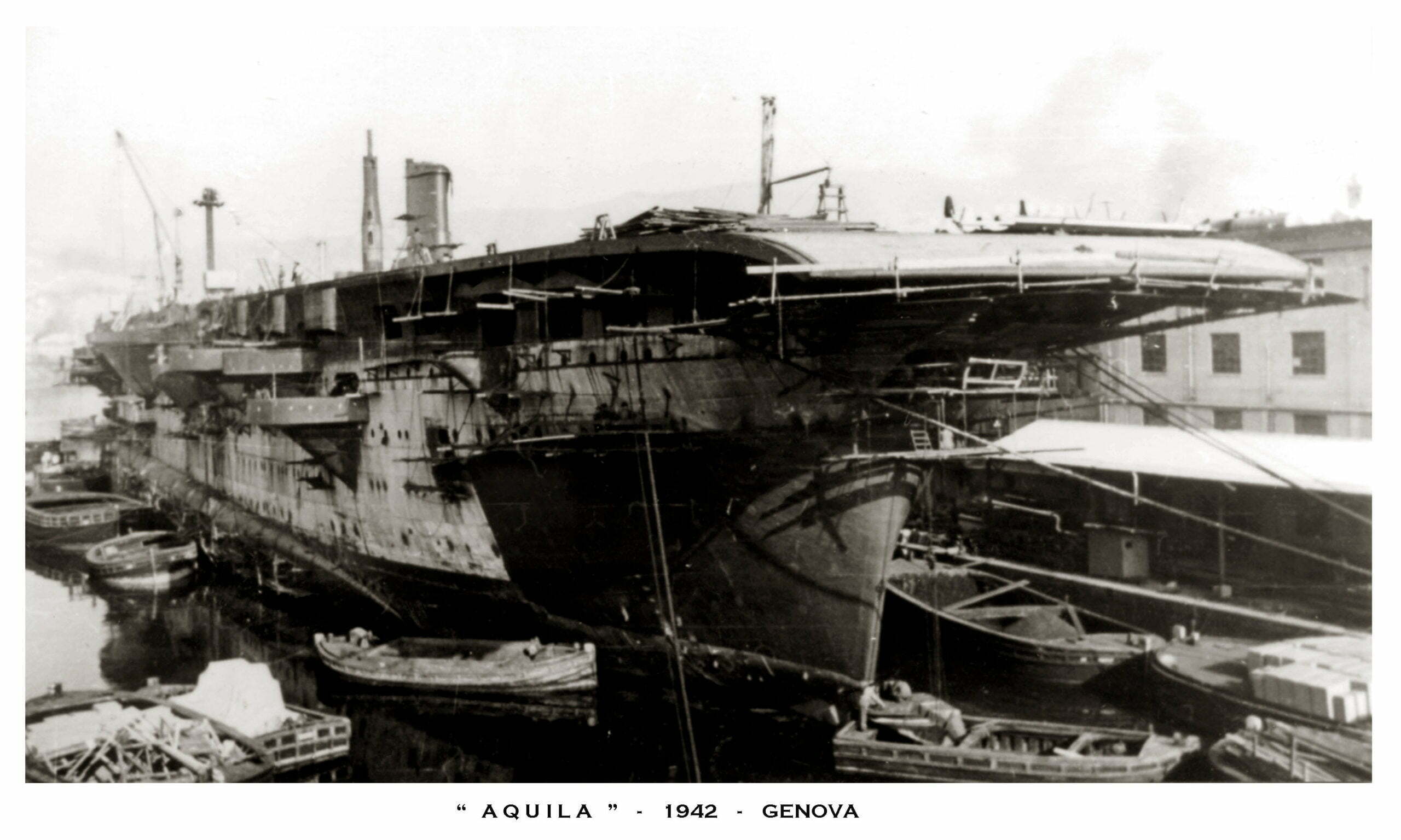 RN Aquila Italian Aircraft Carrier - Destination's Journey