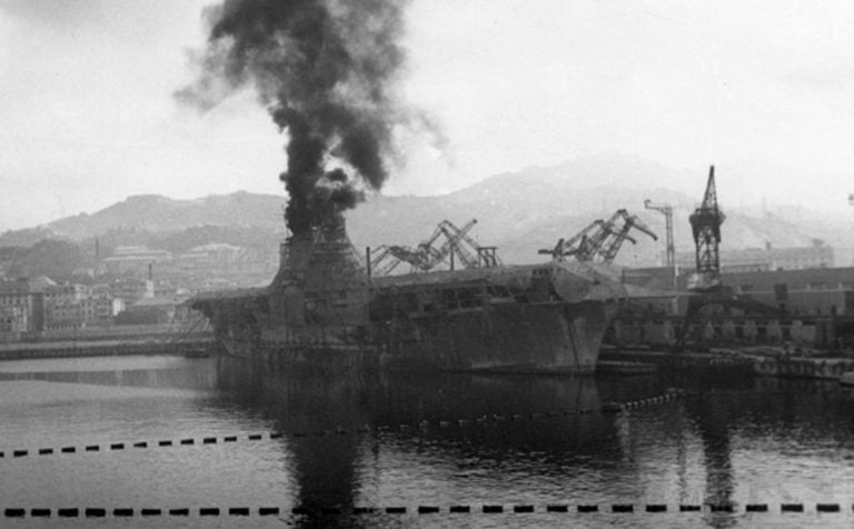 RN Aquila Italian Aircraft Carrier - Destination's Journey