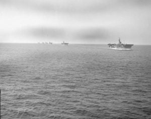British Escort Carrier HMS Khedive - Destination's Journey
