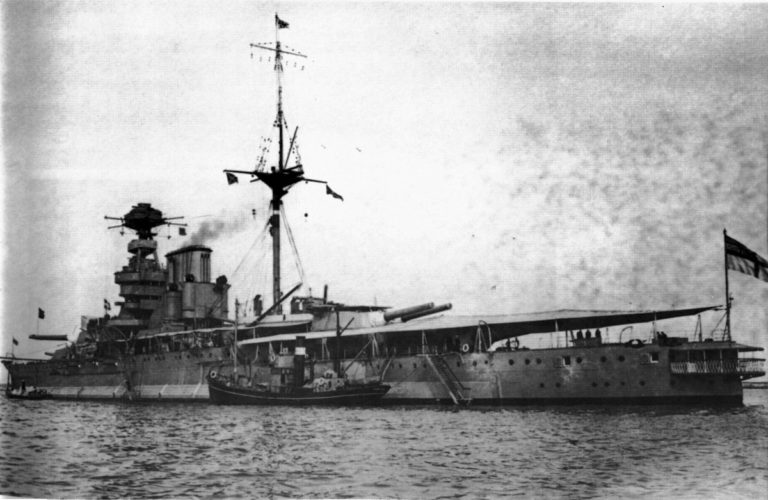 British Battleship HMS Warspite - Destination's Journey