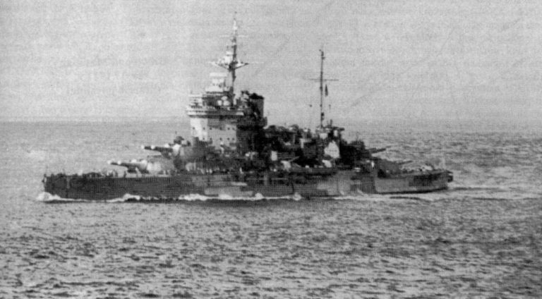 British Battleship HMS Warspite - Destination's Journey