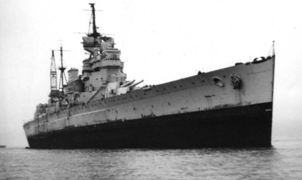 British Battleship HMS Howe - Destination's Journey