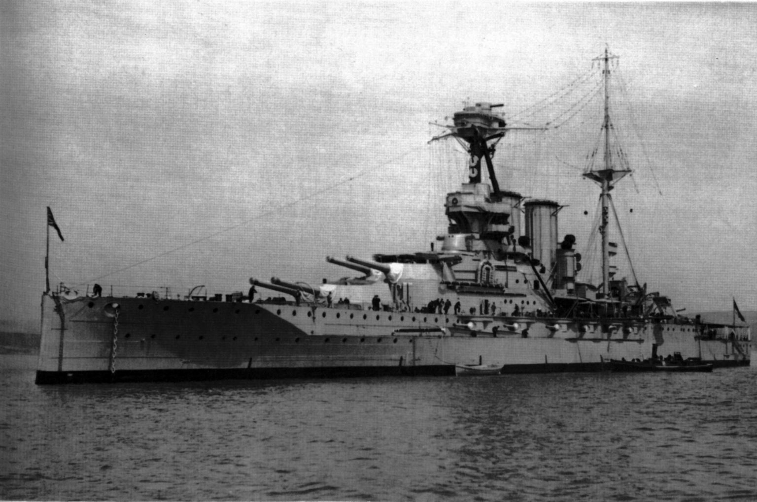 British Battleship HMS Warspite - Destination's Journey