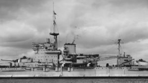 British Battleship HMS Warspite - Destination's Journey