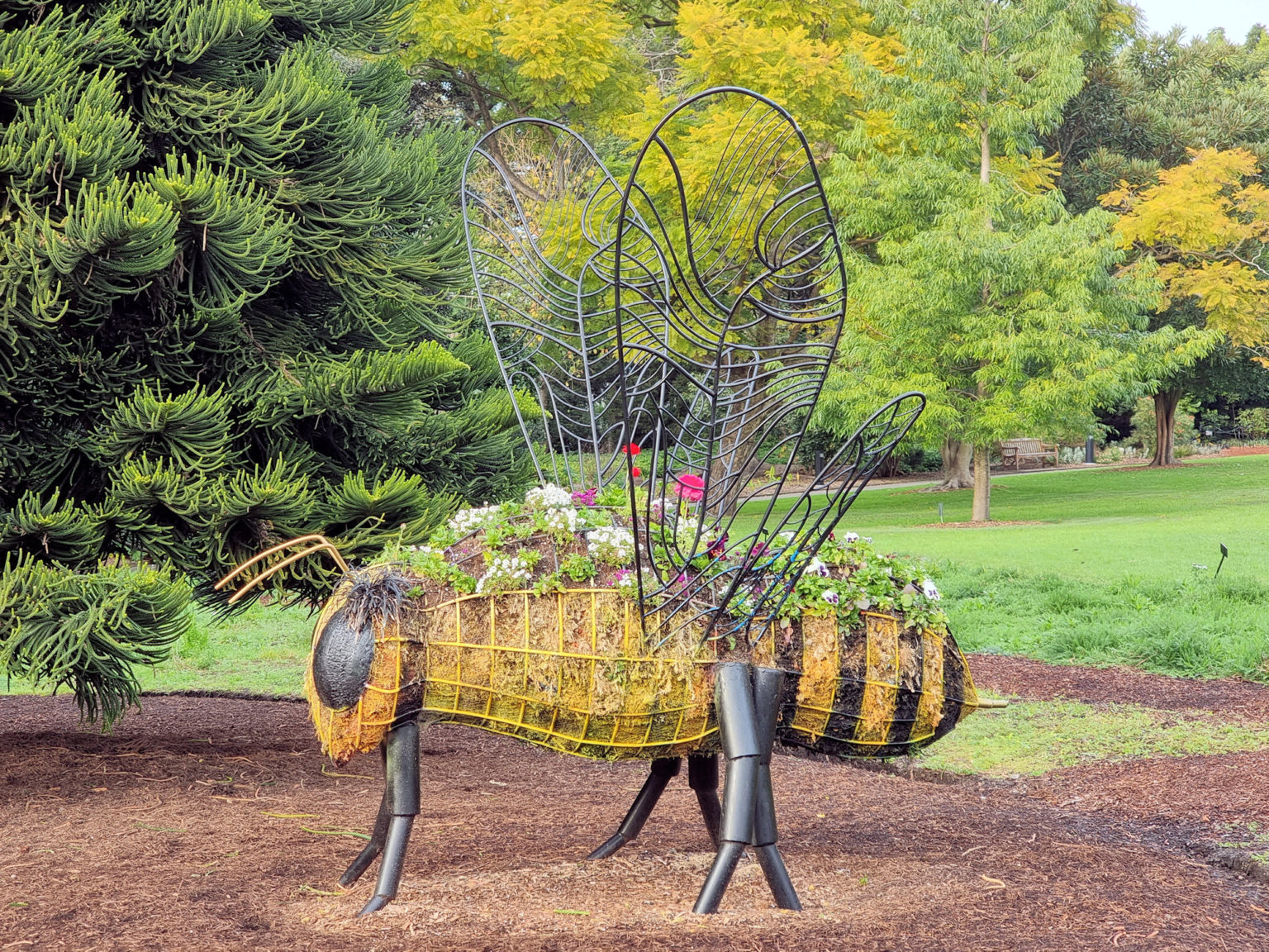 Statues Royal Botanic Garden Sydney - Destination's Journey