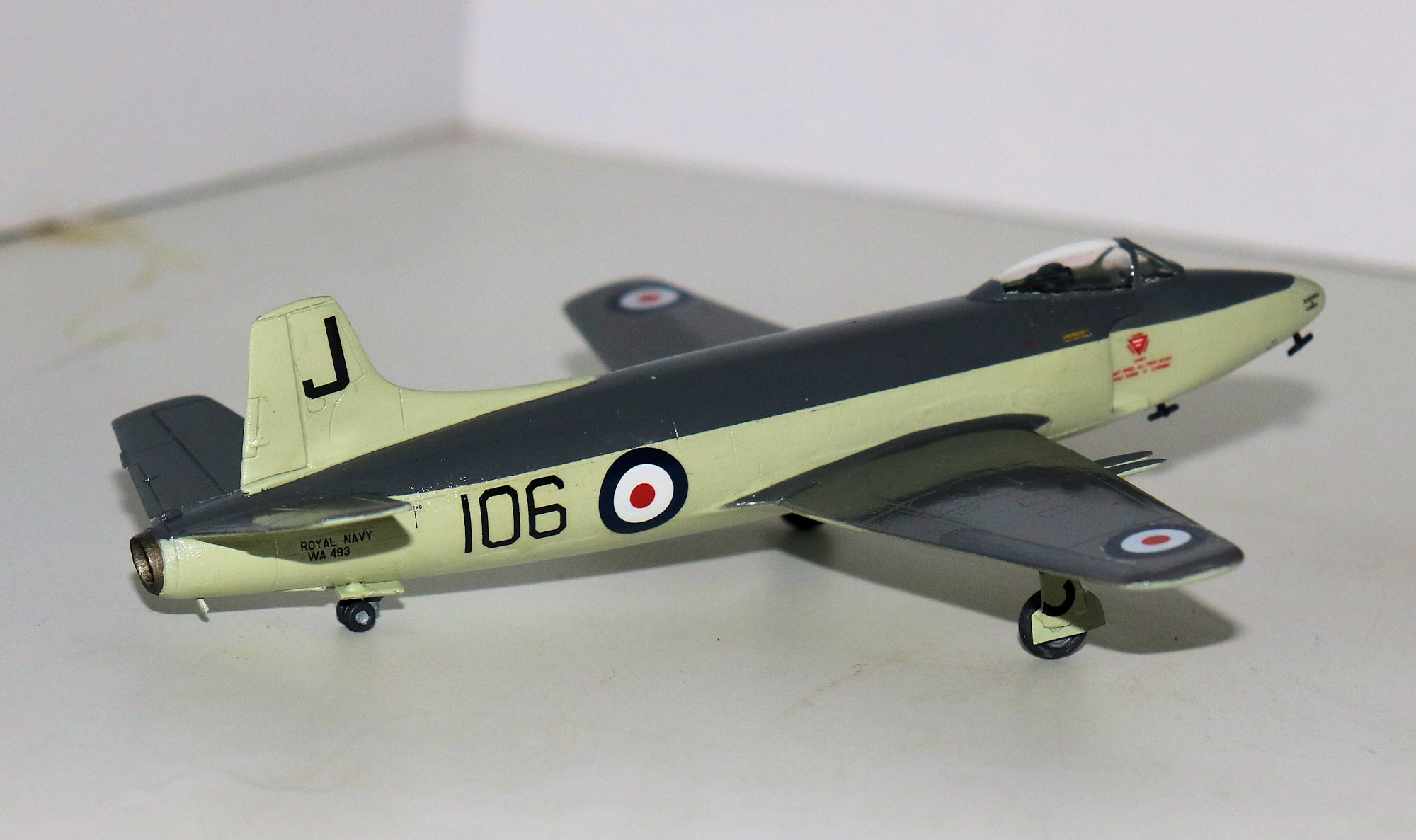 Supermarine Attacker Scale Models - Destination's Journey