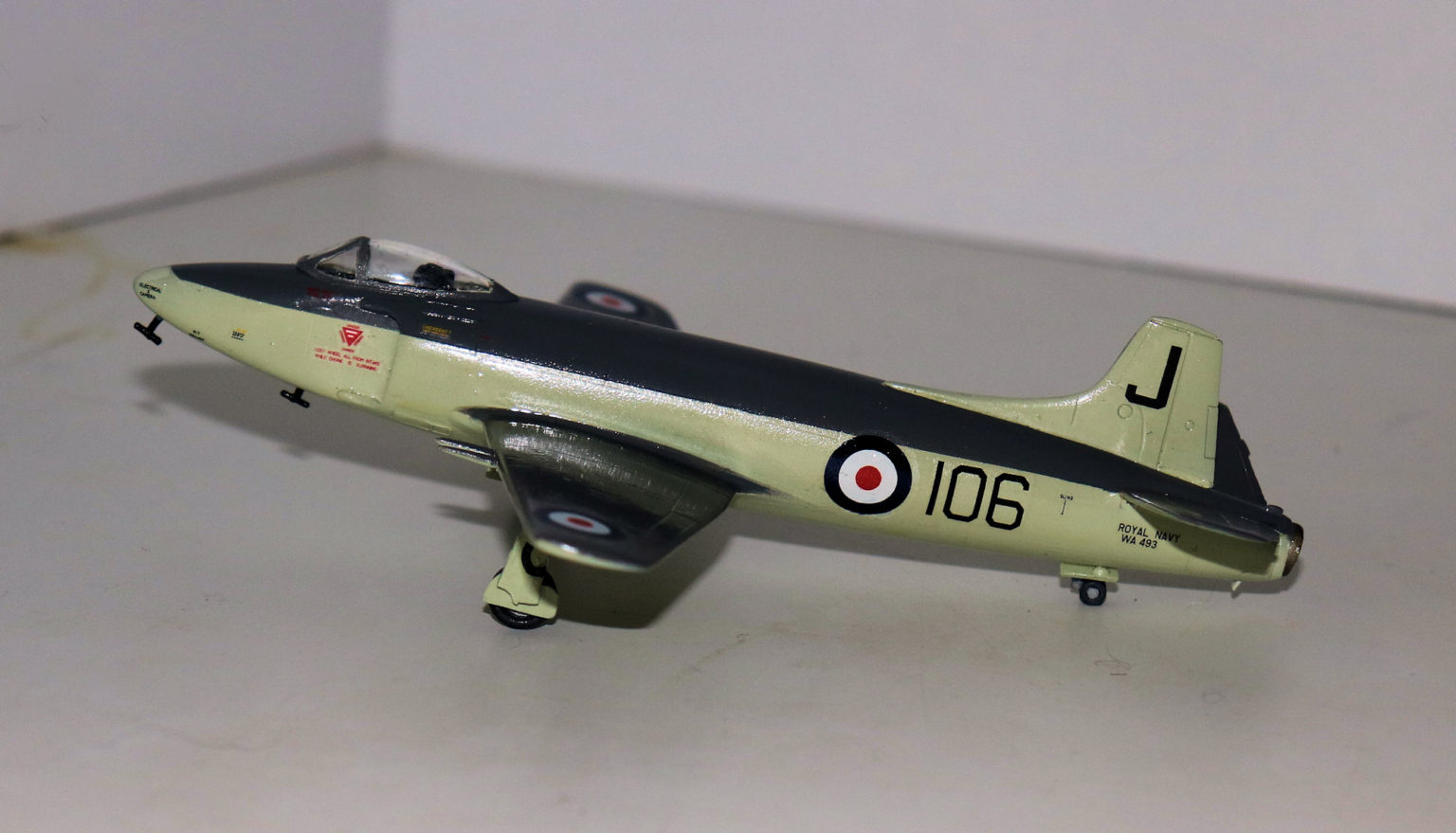 Supermarine Attacker Scale Models - Destination's Journey