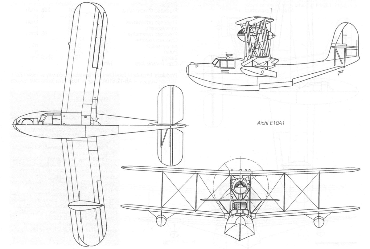 Aichi E10A Reconnaissance Flying Boat - Destination's Journey