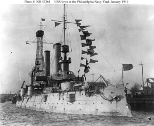 US Battleship USS Iowa BB-4 - Destination's Journey