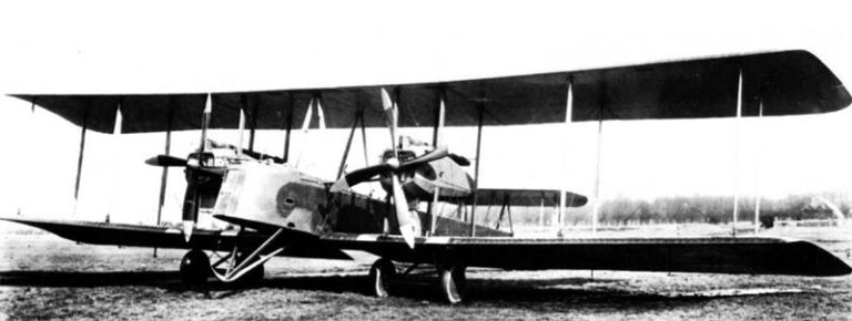 Vickers Vimy British Bomber - Destination's Journey