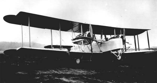 Vickers Vimy British Bomber - Destination's Journey