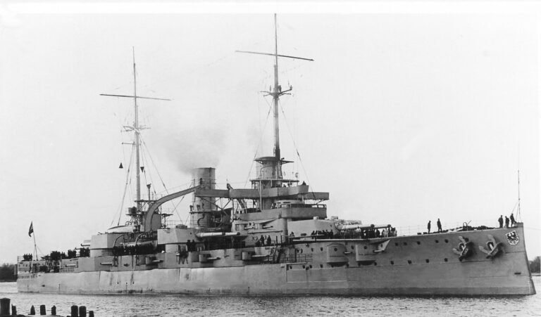 German Battleship SMS Rheinland - Destination's Journey