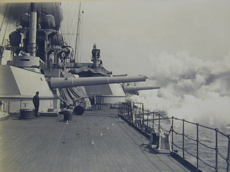 German Battleship SMS Rheinland - Destination's Journey