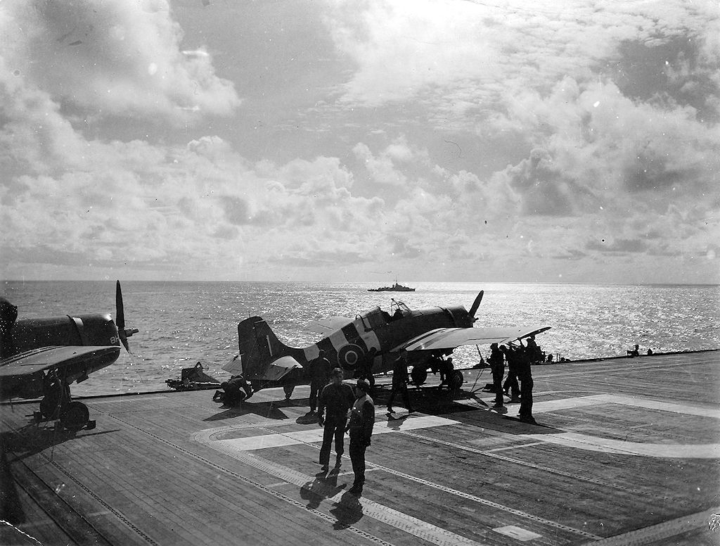 HMS Pursuer Royal Navy Escort Carrier - Destination's Journey