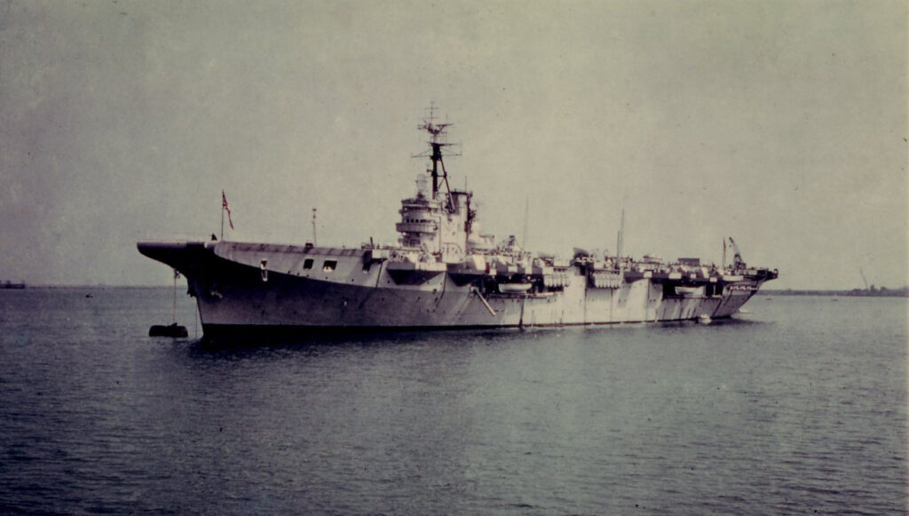 HMS Ocean R68 British Aircraft Carrier - Destination's Journey