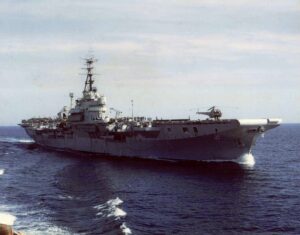 HMS Ocean R68 British Aircraft Carrier - Destination's Journey