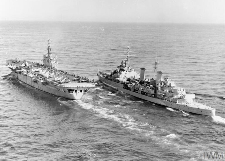 HMS Ocean R68 British Aircraft Carrier - Destination's Journey