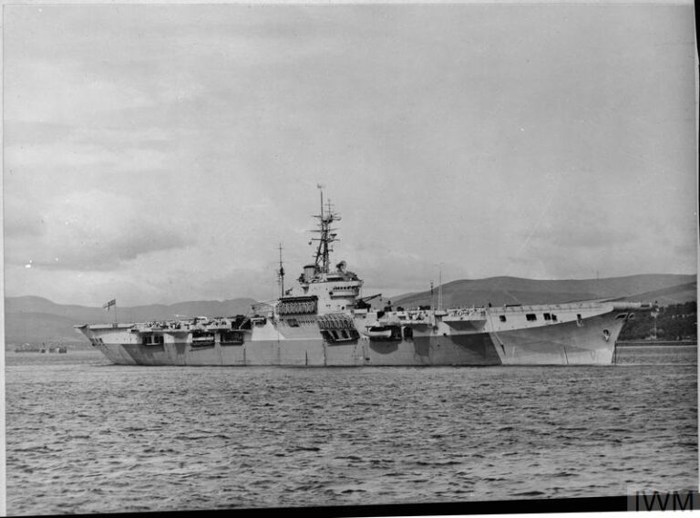 HMS Ocean R68 British Aircraft Carrier - Destination's Journey