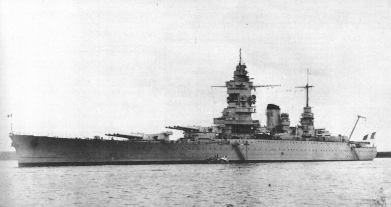 French Battleship Dunkerque - Destination's Journey