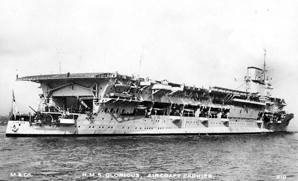 HMS Glorious - Destination's Journey